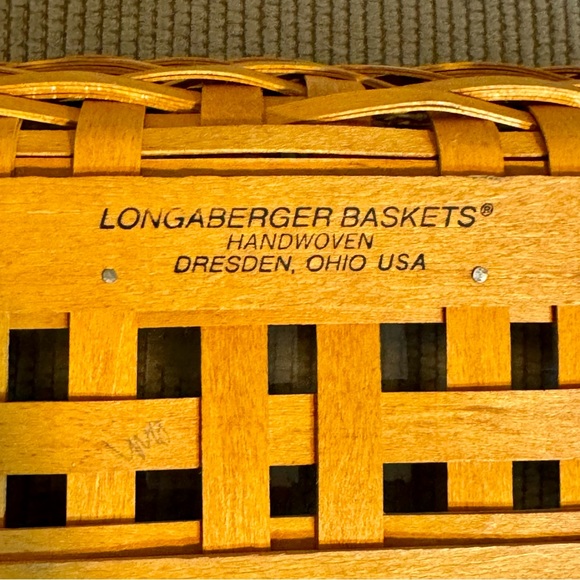 Longaberger | Accents | Longaberger Founders Market Basket | Poshmark